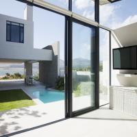 China Commercial Aluminium Fixed Window Tempered Glass For Doors And Windows for sale