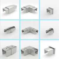 China U Channel Glass Balustrade For Balcony Aluminum Decking Railing for sale