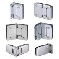 China Stainless Steel Glass Clip Clamp Bathroom Frameless Shower Glass Clips for sale