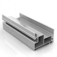 China Customized Sliding Door Profile Aluminum Toughened Glass Door Fittings for sale
