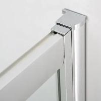 China Customized Sliding Door Profile Aluminum Toughened Glass Door Fittings for sale
