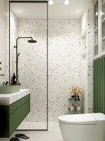 China ISO9001 8mm Wet Room Glass Panel Narrow Frame Bathroom Glass Door for sale
