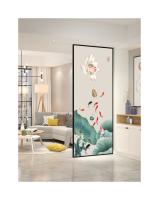 China Decorative Wire Laminated Glass Partition Home Living Room Glass Panels for sale