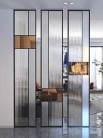 China 12mm Drawing Room Glass Wall Frosted Glass Partition For Living Room for sale