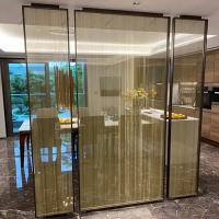 China Privacy Protection Laminated Glass Partition Screens 3mm-12mm Thickness for sale