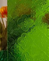 China Florentino Floral Patterned Glass and Decorative Figured Glass for sale