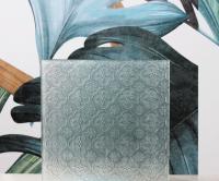 China Ice Flower Frosted Window Glass Stained Lacquered Glass White for sale