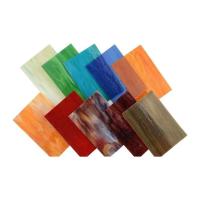 China Colored Stained Glass Art Decorative Glass For Studio Club for sale