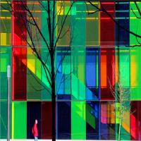 China 3mm-12mm Window Translucent Glass Art Work Stained Glass for sale