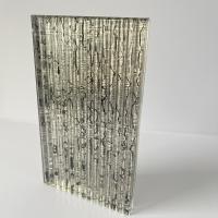 China Customization Laminated Wire Glass Decoration Glass Curtain Wall for sale