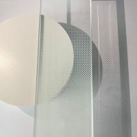 China Polka Dot Tempered Laminated Glass Decoration Wall Curtain Glass for sale