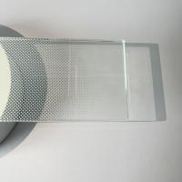 China Polka Dot Tempered Laminated Glass Decoration Wall Curtain Glass for sale