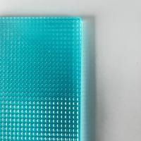 China Translucent Coloured Textured Glass Decorative Colorful Reinforced Glass for sale