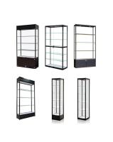 China Medal Cup Tempered Glass Showcase Exhibiting Gift Glass Display Case for sale