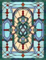 China Colored Church Stained Glass ISO9001 Church Windows Stained Glass for sale
