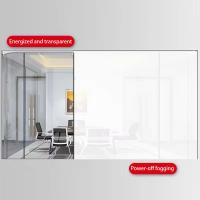 China Switchable Pdlc Smart Glass Electronic Glass Partitions For Shopping Malls for sale