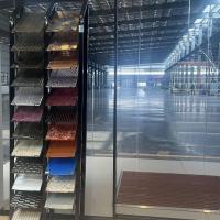 China Home Decorative Laminated Wire Glass Art Fused Stained Glass for sale