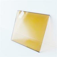 China Tempered Glass With Tea Color, Laminated Tempered Glass for sale