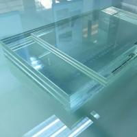 China 10+10 Thickness PVB SGP Clear Tempered Laminated Glass for sale
