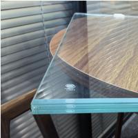 China Flat Or Curved Triple Toughened Tempered Laminated Glass for sale