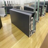 China 6063-T5 Aluminum U Channel For Glass Railings for sale