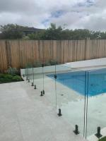 China Tempered Glass Laminated Glass Railing Swimming Pool Fence for sale