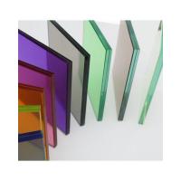 China Sturdy Flat Or Curved Tempered Glass For Building Glass for sale