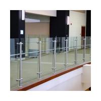 China Sturdy 6063-T5 Aluminum U Channel For Glass Railings for sale