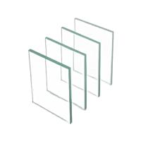 China Customized Toughened Glass Panel Flat Curved Shape for Glass Railing for sale