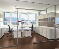 China Solid Or Textured Structure Office Glass Partition Market Curved Glass Partition for sale