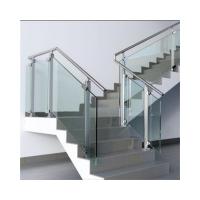 China Modern Toughened Glass Railings with Aluminum U Channel for sale