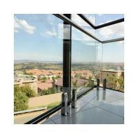 China Modern Toughened Glass Railings with Aluminum U Channel for sale