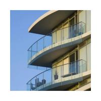China 12mm Toughened Glass Stairs U Shape 6063-T5 Aluminum for sale