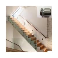 China 12mm Toughened Glass Stairs U Shape 6063-T5 Aluminum for sale