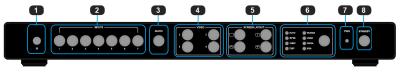 China Quad Screens 4K Seamless Switcher RS232 Port 4K HDMI Scaler for sale