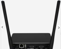 China Black Meeting Room Wireless Presentation System HDMI Conference Room Screen Sharing for sale