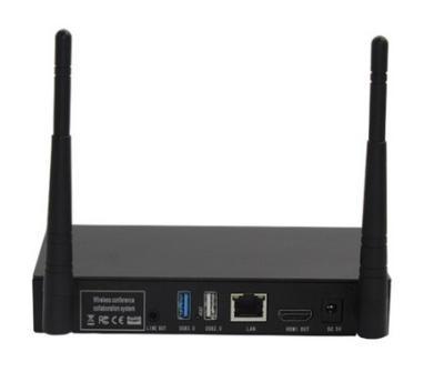 China USB-A HDMI Meeting Room Wireless Presentation System Black for sale