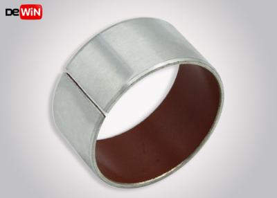 China PAP 4030 Steel Backed Bronze Bushing / PTFE Coating Steel Bushing Sleeve for sale