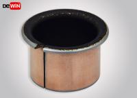 China Copper Plating Finish Self Lubricating Sleeve Bearings For Printing Machinery PAF 4040 for sale