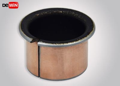 China Copper Plating Finish Self Lubricating Sleeve Bearings For Printing Machinery PAF 4040 for sale