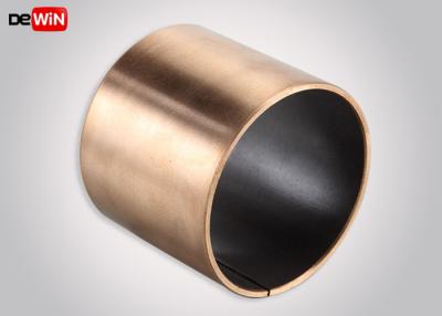 China High Strength Graphite Impregnated Bronze Bushings Copper Plating 32*36*50 Mm for sale