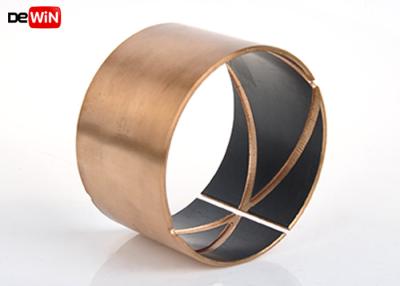 China Low Noise Oilless Wrapped Bronze Bushings High Temperatures Resistant for sale