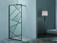 China 6mm 8mm Tempered Glass Shower Enclosure 3D Design for sale