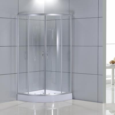 China 6mm Tempered Glass Shower Enclosure 800×800×1950mm - Aluminum Frame Sliding Door Bathroom Cabin for sale