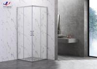 China Sliding Shower Enclosure 80x190cm 4/5mm Tempered Glass Aluminum Frame for sale