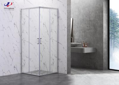China Sliding Shower Enclosure 80x190cm 4/5mm Tempered Glass Aluminum Frame for sale
