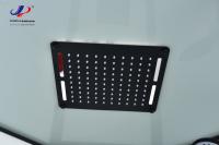 China Sliding Shower Room 80x80x205cm 4mm Tempered Glass Matt Black Aluminum Frame for sale