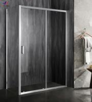 China 6mm Tempered Safety Glass Shower Enclosure 120×80×190cm with Chromed Aluminium Frame - Model 603 Sliding Door for sale