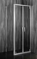 China Stylish Shower Door With Chromed Profile For Modern Bathrooms for sale