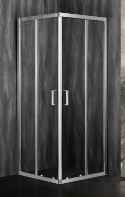 China Stylish Square Shower Enclosures With Chromed Profile For Modern for sale